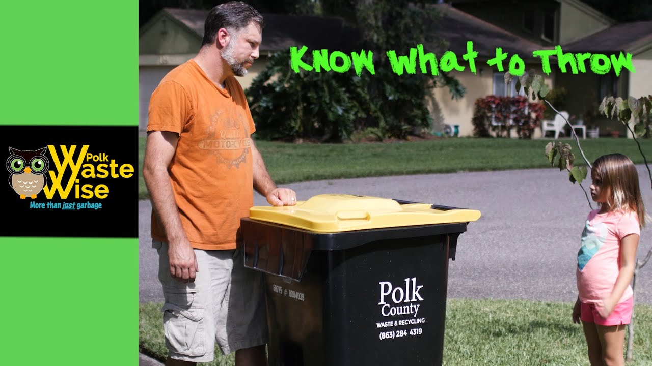 Recycling PSA - Know What To Throw