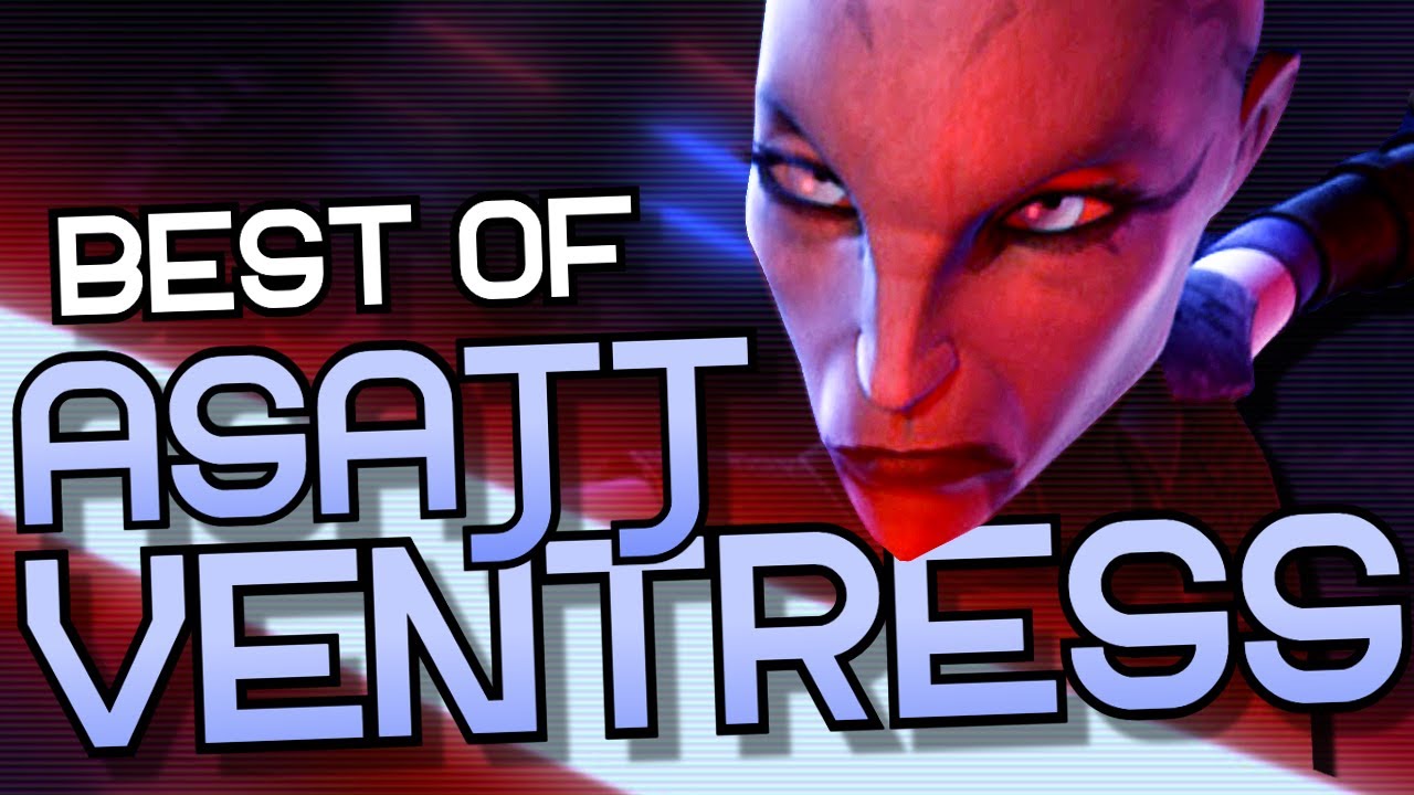 The BEST Asajj Ventress Moments Ranked!