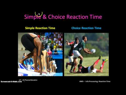 AS PE - AMS 9 - Reaction Time