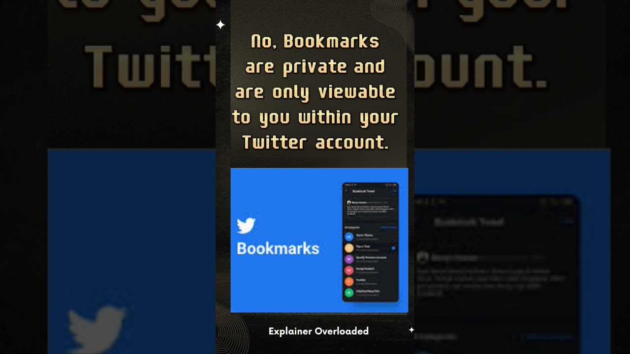 Are Twitter Bookmarks Public?