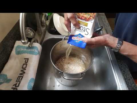 NAVY BEANS WITH HAM HOCKS, FAMILY RECIPE, RICHARD IN THE KITCHEN