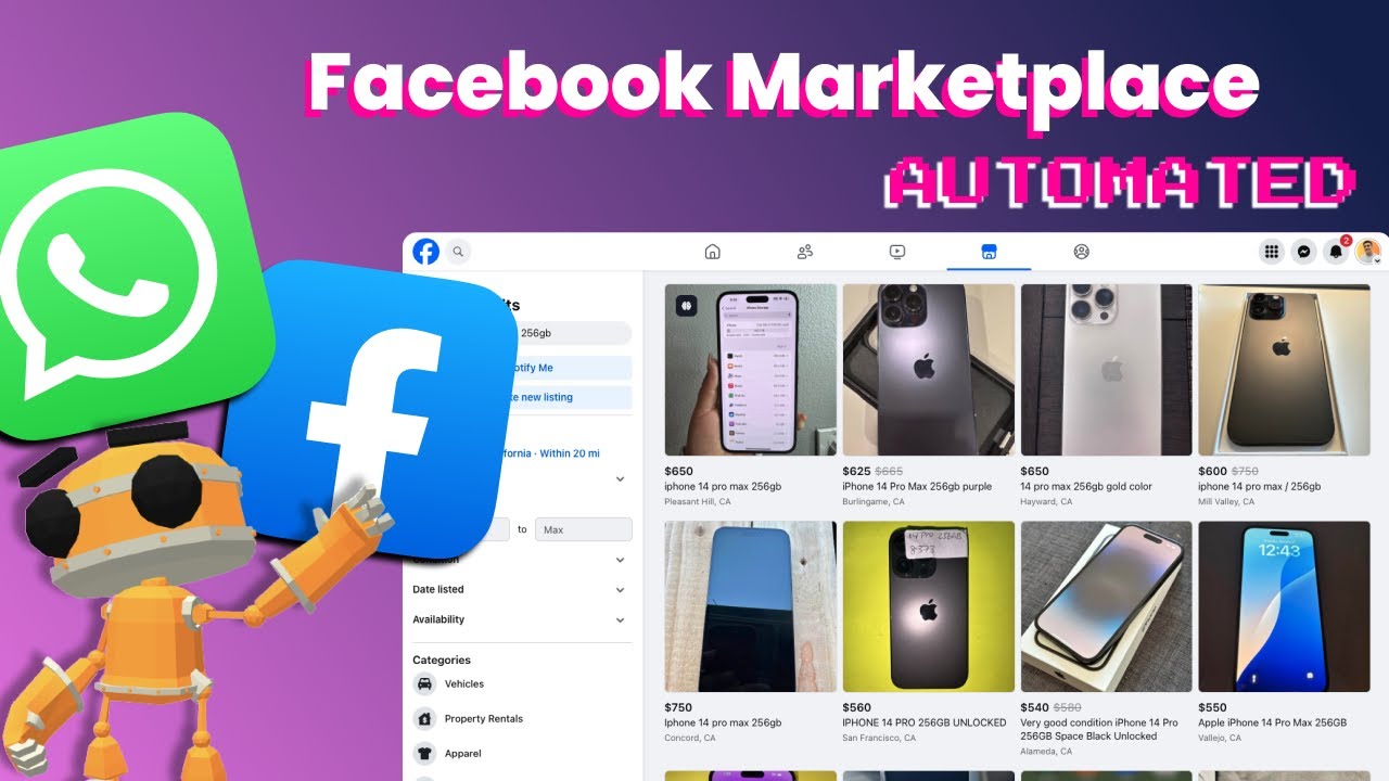 Facebook Marketplace Automation: the easiest way to find the best deals!