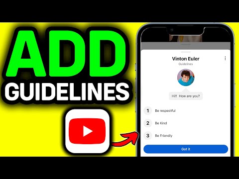 UPDATED 2025! How To Add Community Guidelines On YouTube For Comments Section (NEW WAY)