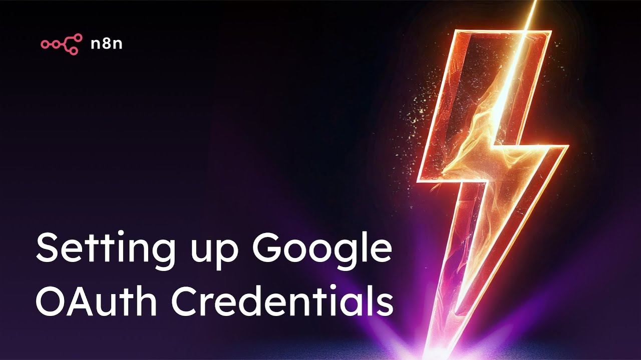 Google OAuth Authentication in n8n - From Setup to Connection