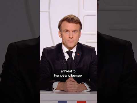 Macron Says Russia Will Be Threat to Europe for Years to Come