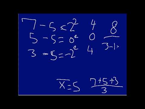 Standard deviation