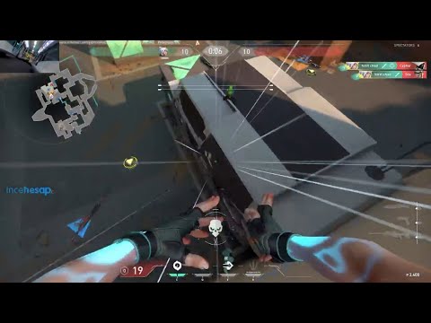 NAVI cNed insane 1v4 ace clutch with Jett
