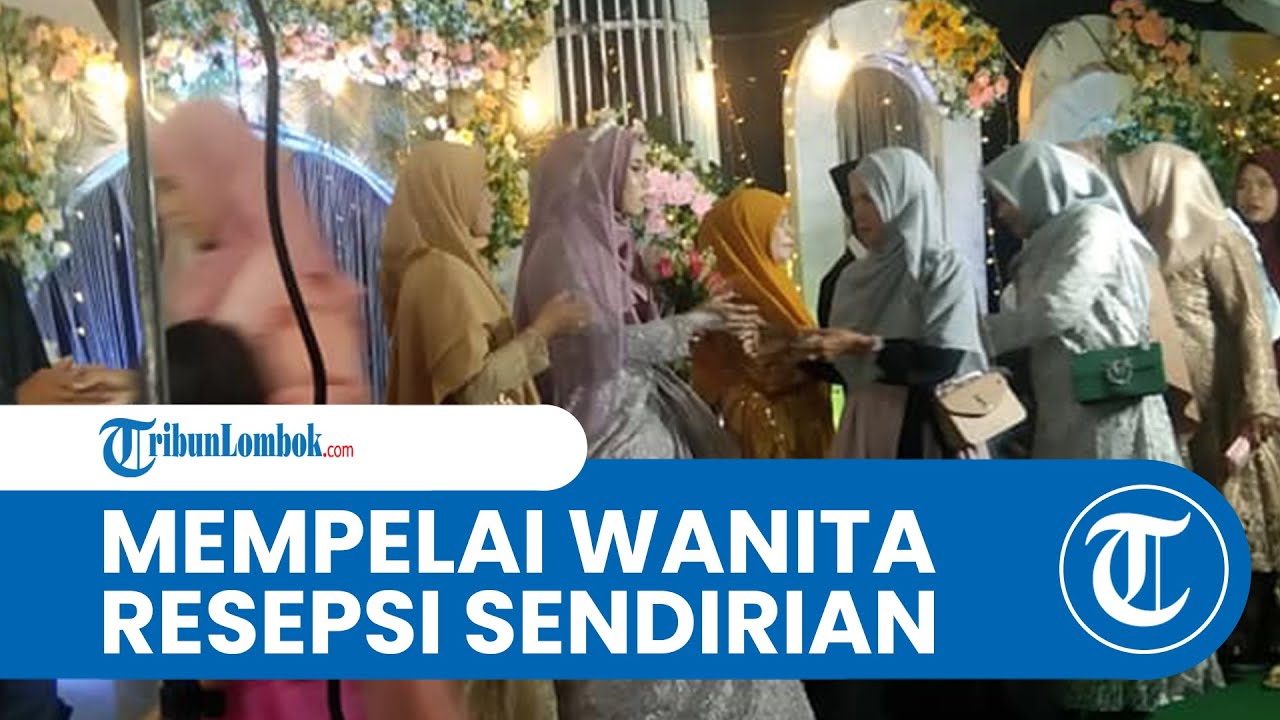 Viral Video Mempelai Wanita di Bima Sendirian di Pelaminan, Kondisi Pengantin Pria Jadi Sorotan