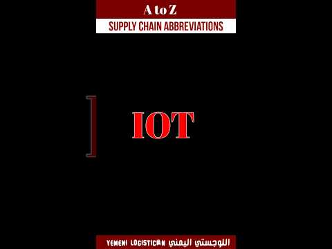 IoT | Supply Chain Abbreviations Explained