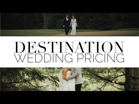 Destination Wedding Pricing Guide For Wedding Films And Photos