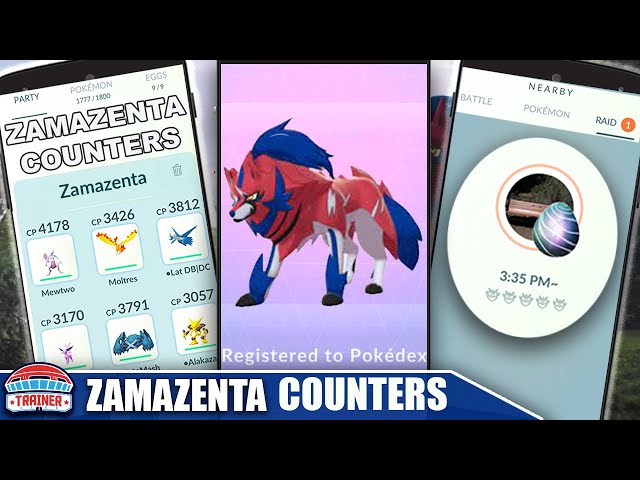The best moveset for Zamazenta in Pokemon GO