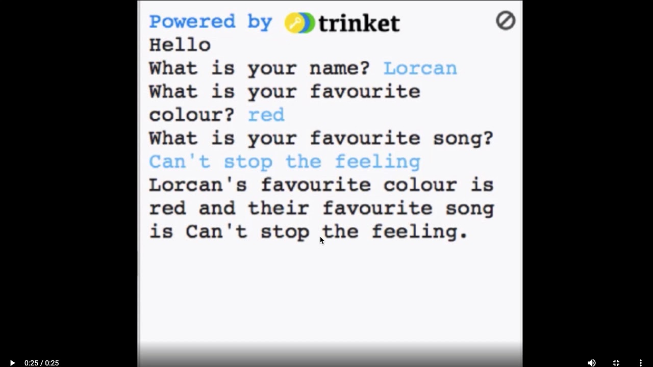 Getting Started with Python- 1. Creating a Chatbot: Final Challenge