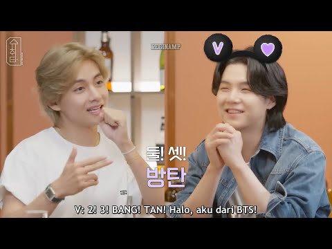 [INDO SUB] [SUCHWITA] EP.18 SUGA with V - BTS (방탄소년단)
