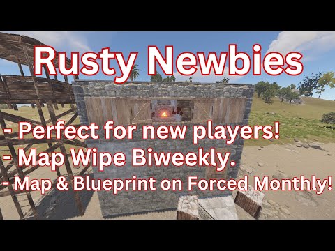 Rust Server For Beginners. Rusty Newbies