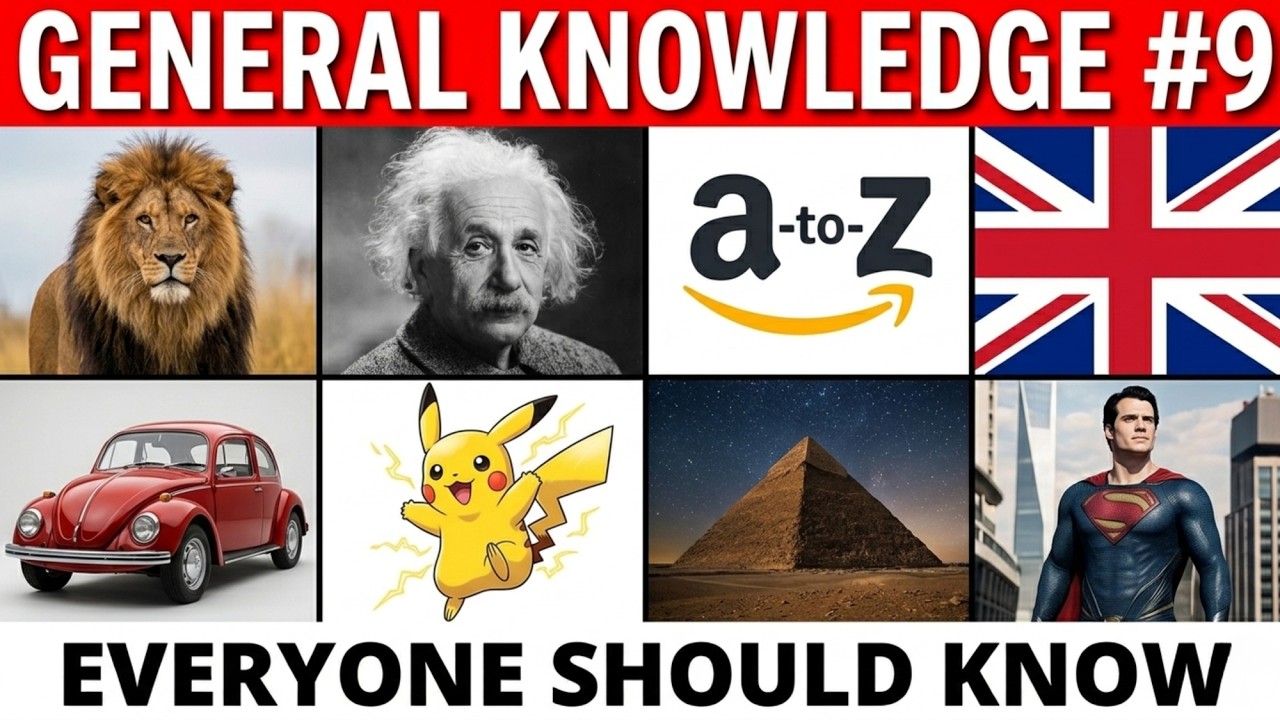 Only 1% Can Get 25/25! Ultimate General Knowledge Quiz 🧠