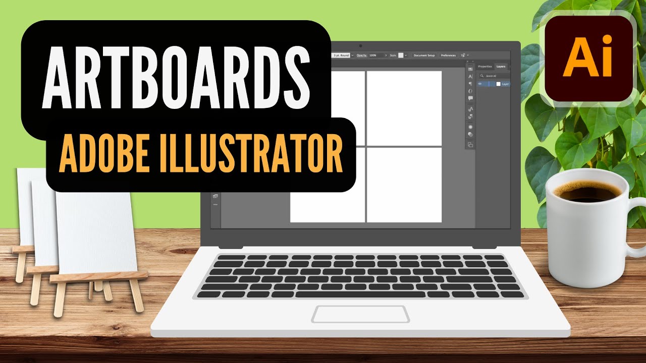 How to use Artboards in ILLUSTRATOR | Easy Art Board Adobe Tutorial