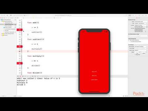 Learn Troubleshooting with Xcode The Course Overview | packtpub com - Mind Luster