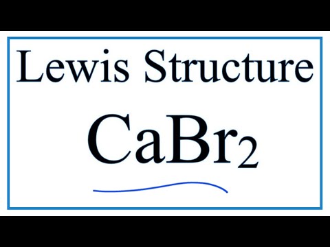 How to Draw the Lewis Dot Structure for CaBr2: Calcium bromide