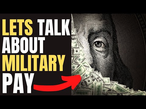 How much do you make in the Military in 2024?