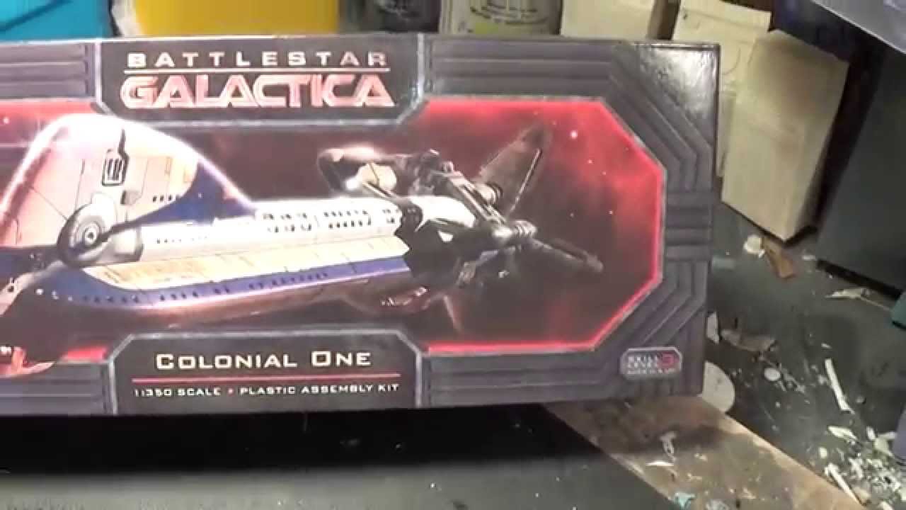1/350 Moebius Models  Battlestar Galactica Colonial One Review
