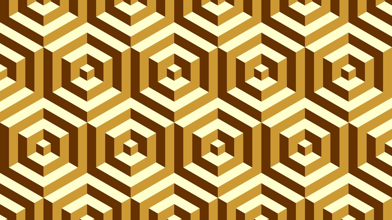 Corel DRAW tutorials | design patterns | Polygon | 084