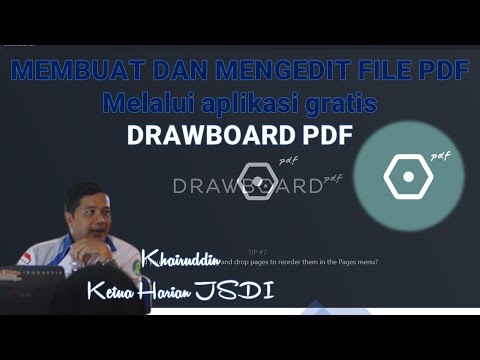 Drawboard PDF ; Membuat file PDF baru atau mengedit file PDF