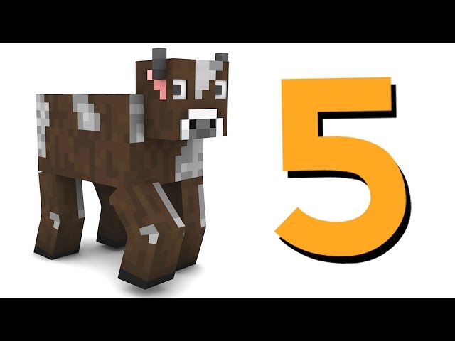 What do cows eat in Minecraft Bedrock Edition?