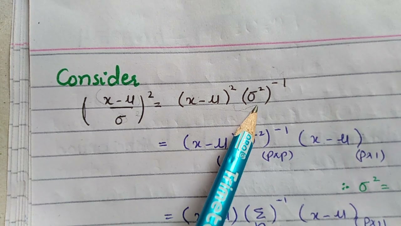 5 pdf of multivariate Normal distribution from univariate normal distribution