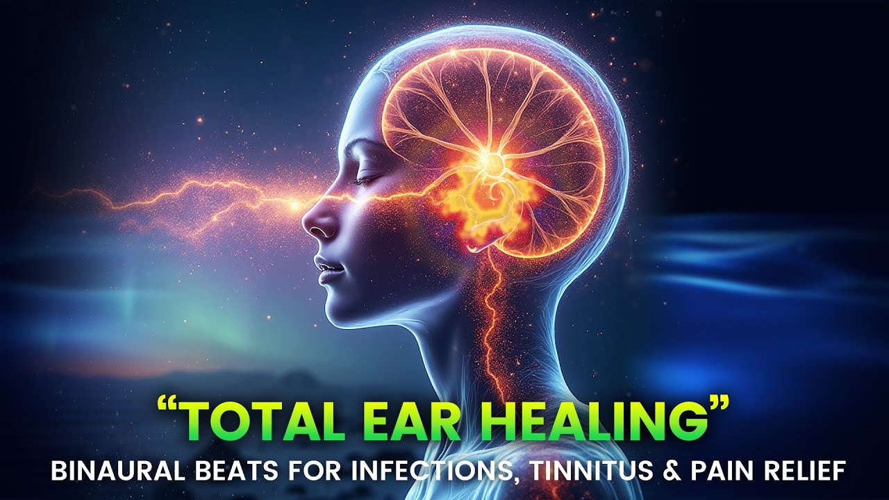 Ear Healing Frequency: Binaural Beats for Infections, Tinnitus & Pain Relief (Fast Recovery Music)