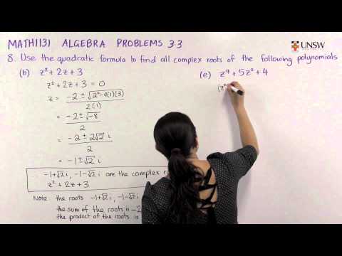 Complex Roots of Polynomials