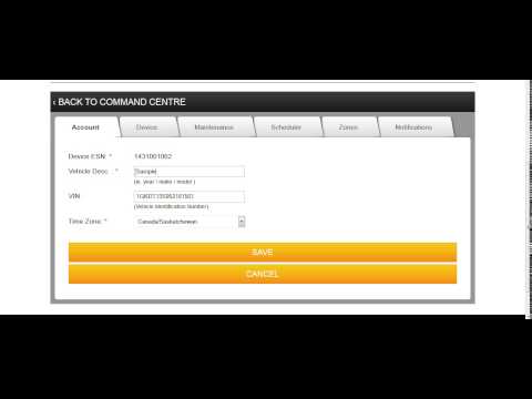 Fleet - Account Settings