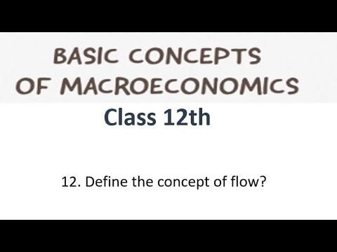 12. Define the concept of flow?