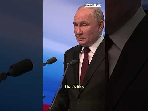 Keir Simmons presses Putin about Alexei Navalny's death