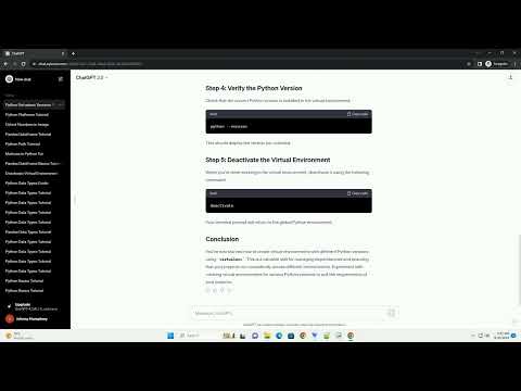 different python version in virtualenv