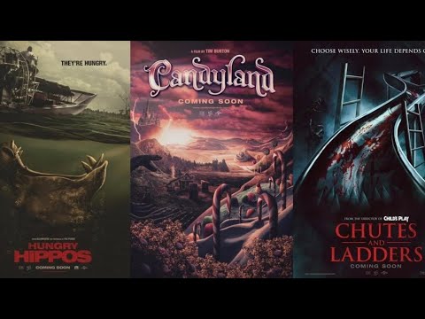 Kids Board Games As Horror Movies😱 🎥 Part #1