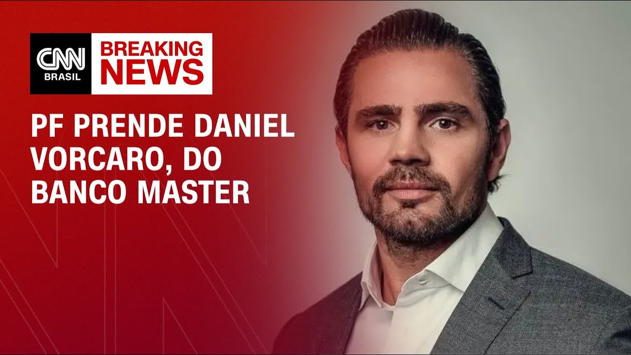 Polícia Federal prende Daniel Vorcaro, dono do Banco Master | CNN NOVO DIA