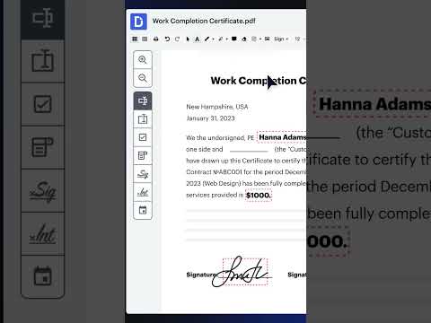 Fastest-growing 🚀 PDF editing and document signing solution