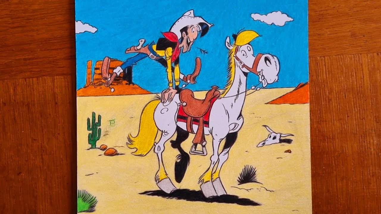 Un Dessin de Lucky Luke !