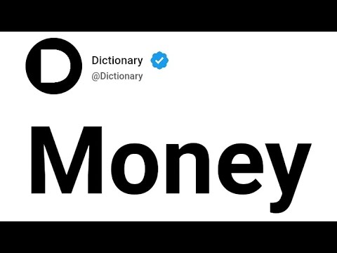 Money Meaning In English