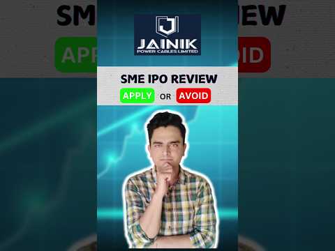 Jainik Power and Cables Ltd IPO Review | Jainik Power and Cables IPO GMP | #stockmarket #trading