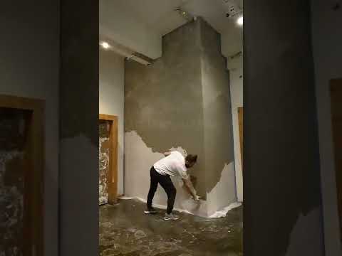 How to apply Venetian plaster - concrete Effect