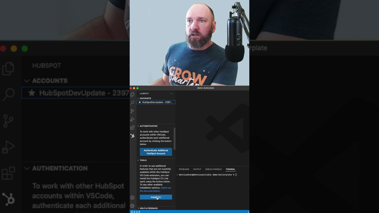 The HubSpot VSCode extension has a UI! #shorts