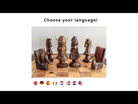 Unique Chess Wall Calendar Vertical Video