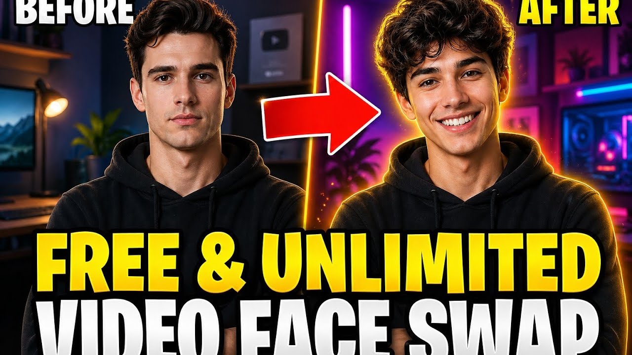 Change Face in ANY Video for FREE! (No Login/No Signup)