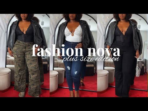 fashion nova curve | jeans try on haul | size 16/18 plus