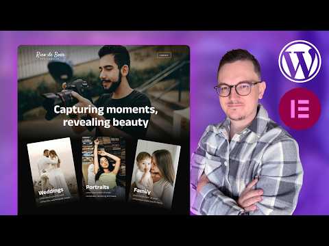 Portfolio Website with WordPress - Figma to Elementor - 2025 Beginner Tutorial