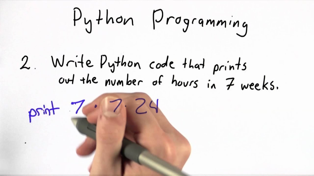Python Programming 1 Solution - Intro to Computer Science