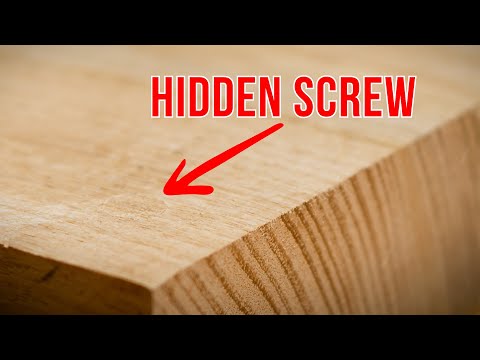 Hide a Screw Head in Wood | Countersink and Plug Cut Drill Set