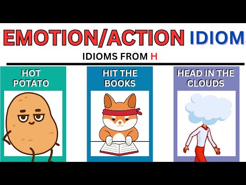 15 Idioms to Express Emotions and Actions | Learn English Vocabulary | IDIOMS FROM H #idioms