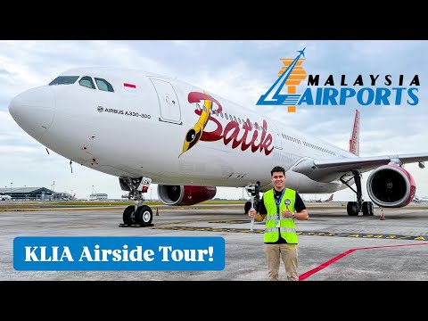 Airside Tour at Kuala Lumpur International Airport with Malaysia Airports!